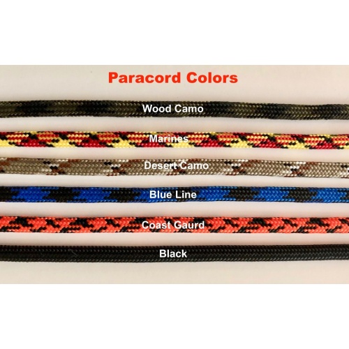 .50 Cal Sniper HOG TOOTH Paracord ...Necklace ...+ 1 Decal ...Black