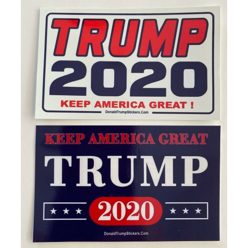 Trump ...Thumbs Up...Window Sticker + 2 Trump Decals ..Fast Shipping!